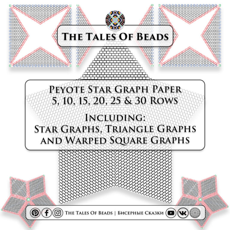 Seed Bead Graph Paper - The Tales Of Beads